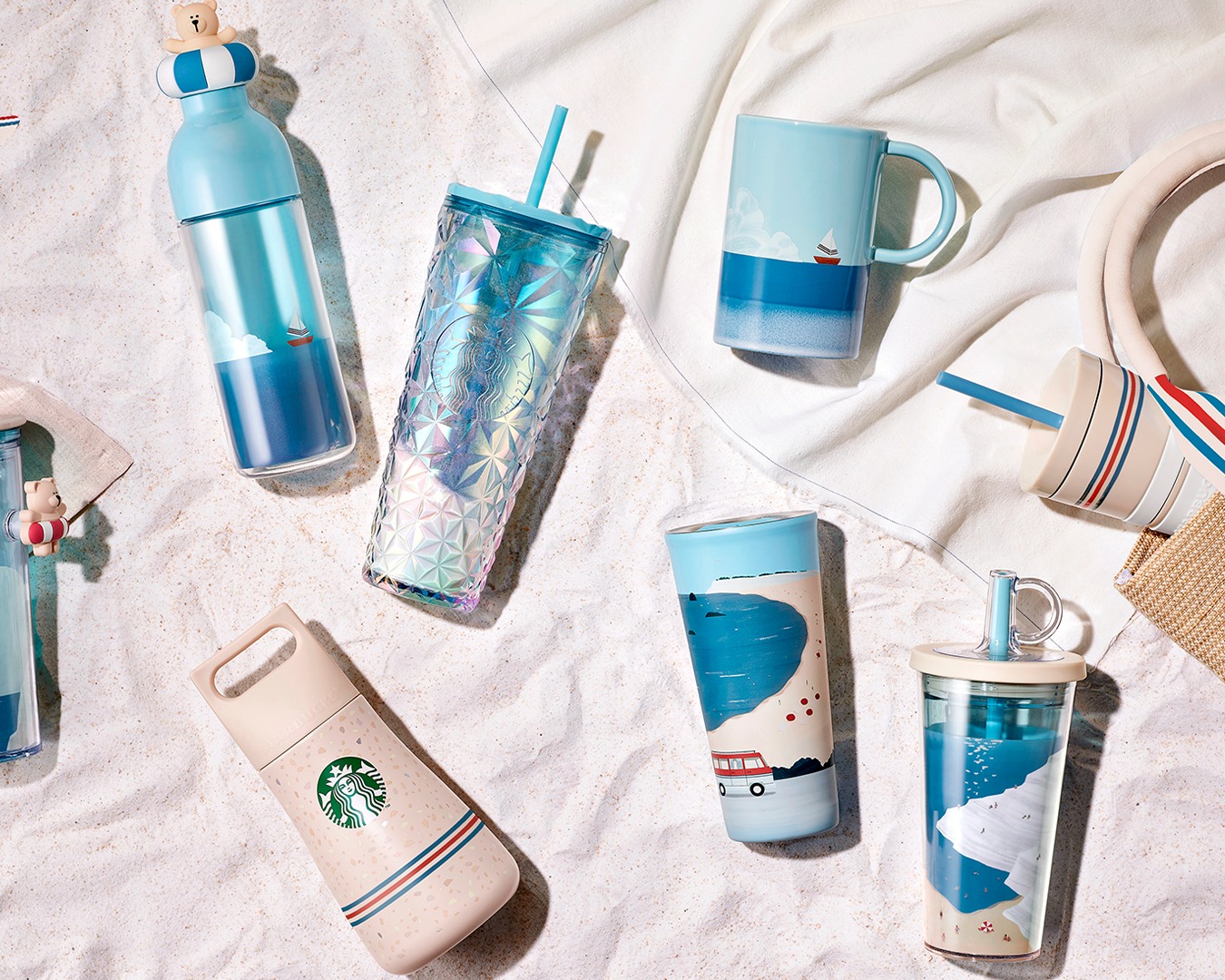 Starbucks unveils Seaside Getaway Collection featuring 20 Beach ...