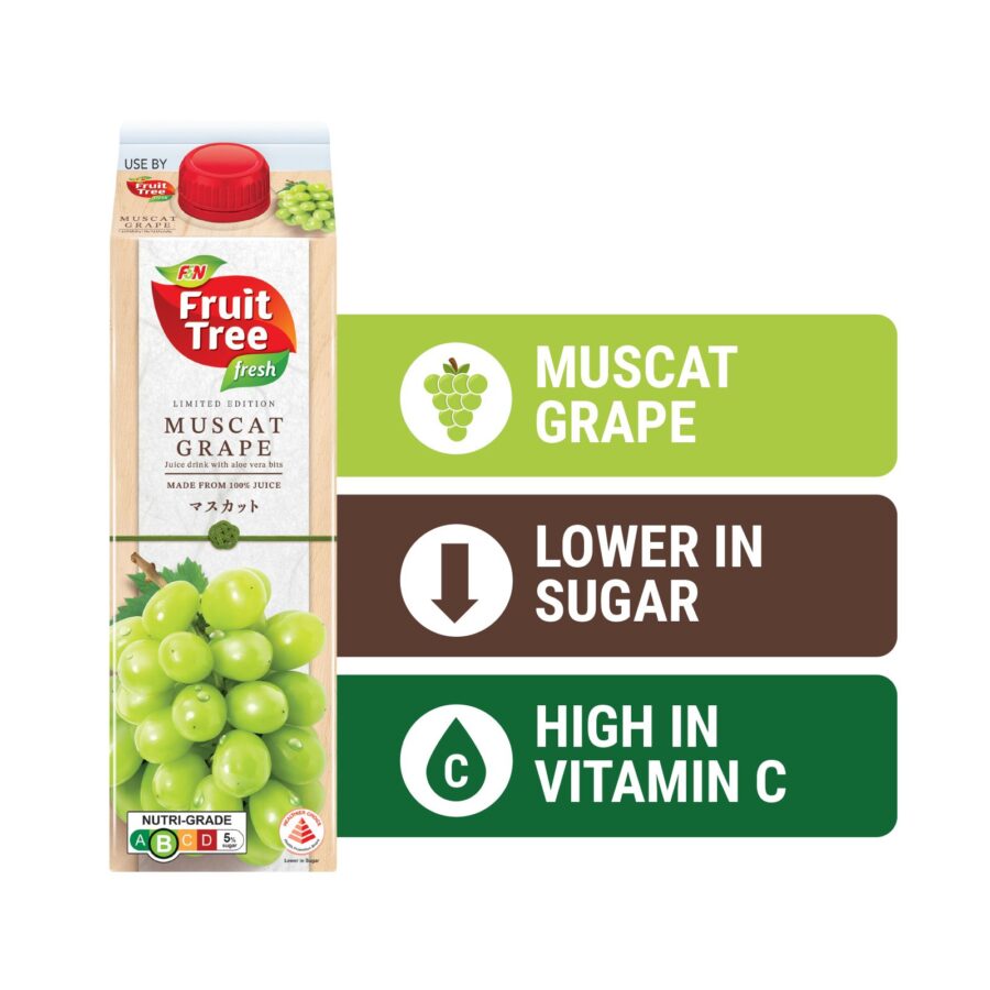 F&N launches Limited Edition Muscat Grape Juice Drink with Aloe Vera ...