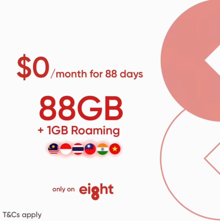 New Virtual Telco Eight to offer 88 Days FREE of Mobile Plan for the ...