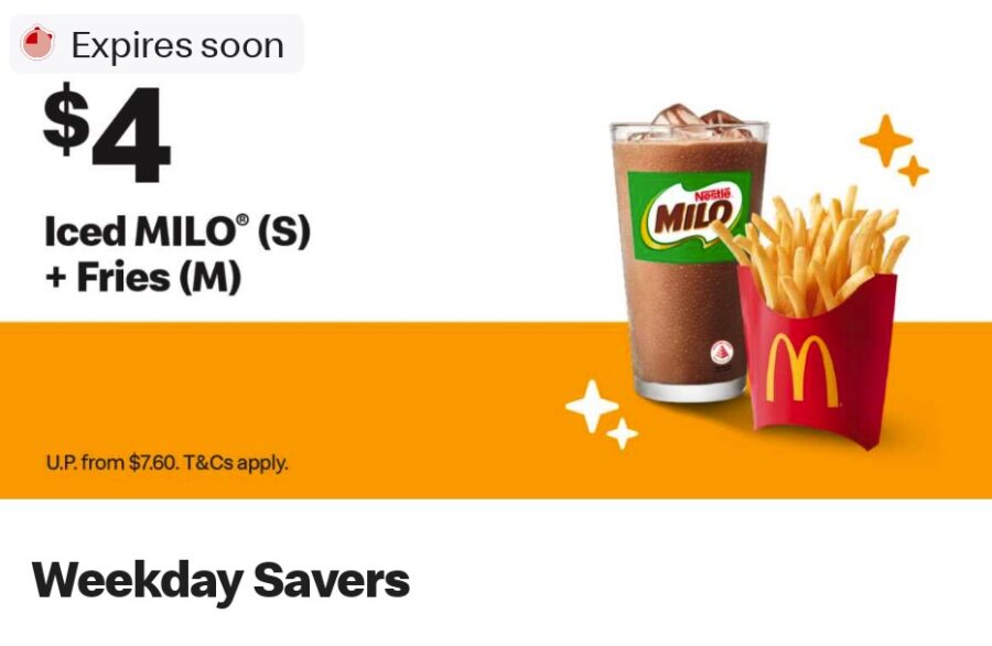 McDonald's McSaver Meals from $5 this May 2024 lets you choose either ...