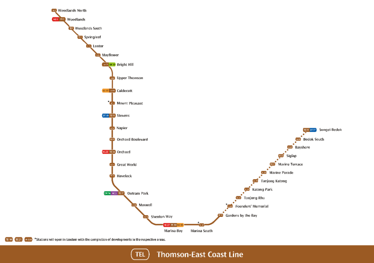 Catch a Glimpse of 7 new TEL4 Stations before they officially open for ...