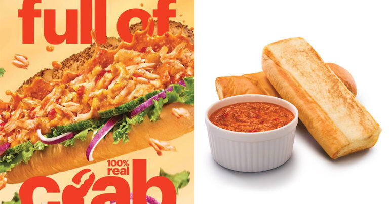 Subway S'pore launching Chilli Crab Sub and Chilli Crab Sauce with ...