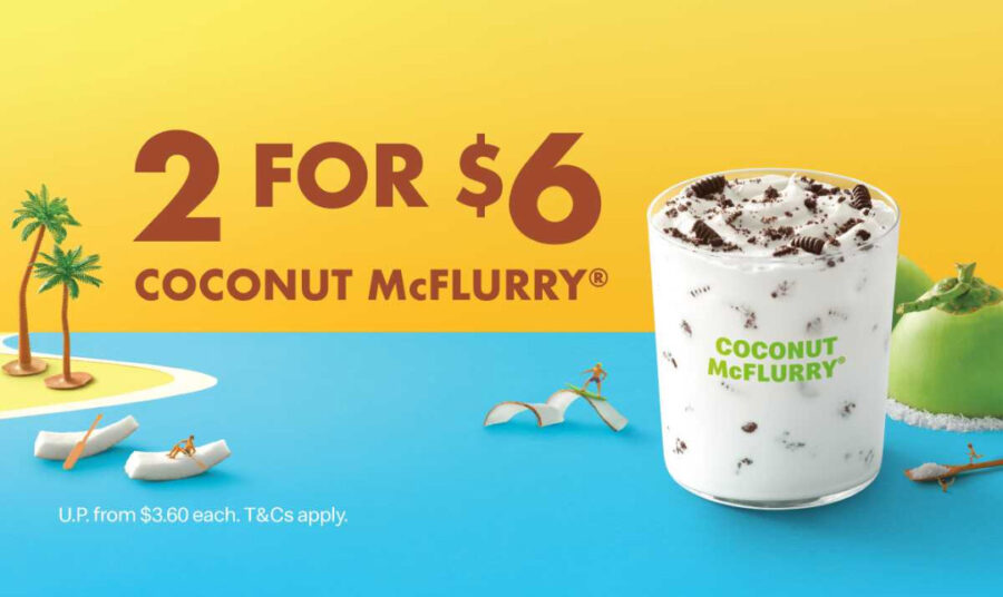 McDonald's S'pore Weekly Deals has 1-FOR-1 Satay Burgers, Coconut ...
