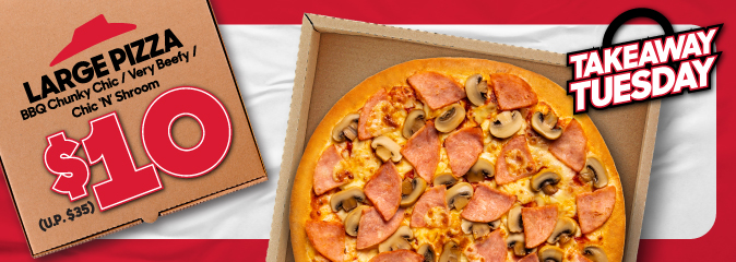 Pizza Hut S'pore offers $10 Large Pizza Takeaway Promotion every ...