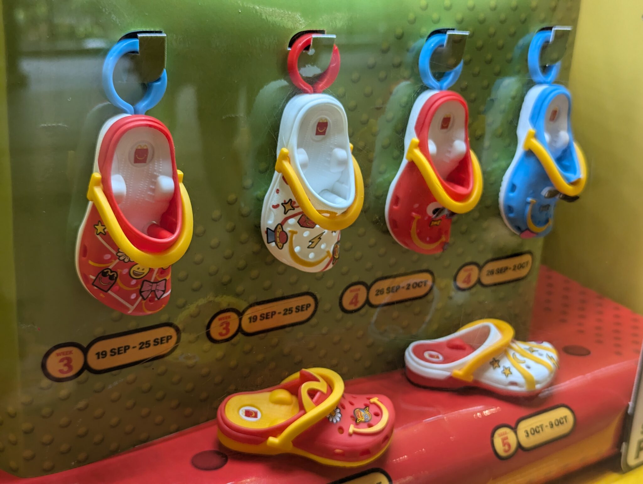Latest McDonald's Happy Meal Toys are Tiny Crocs Clips, even has one ...