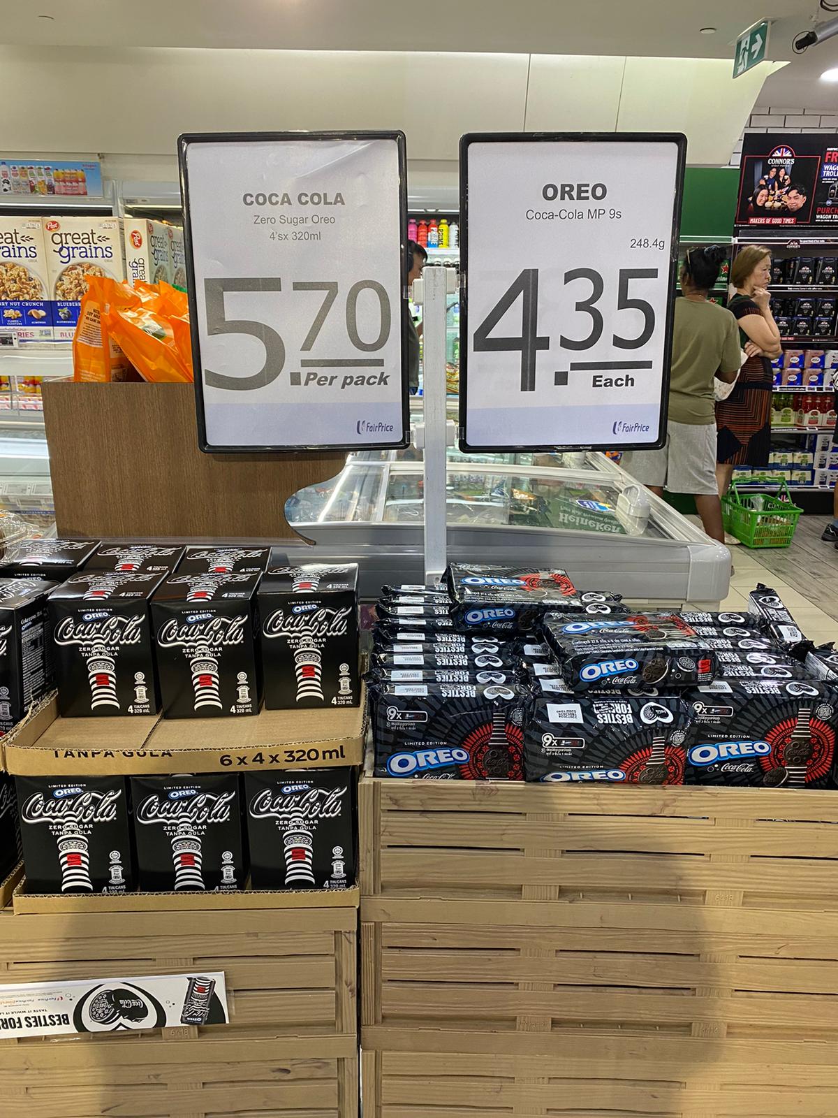Limited Edition OREO x Coca-Cola Beverage and Sandwich Cookie Snacks ...