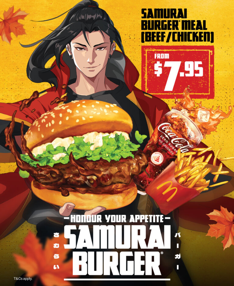 McDonald's brings back Samurai Burger with new Tamago Line-Up, Seaweed ...