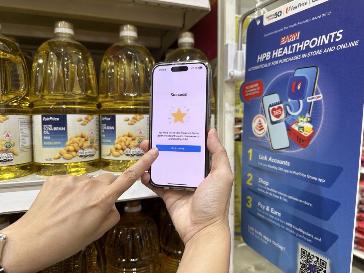 You can now link FairPrice App with Healthy 365 App to receive HPB ...