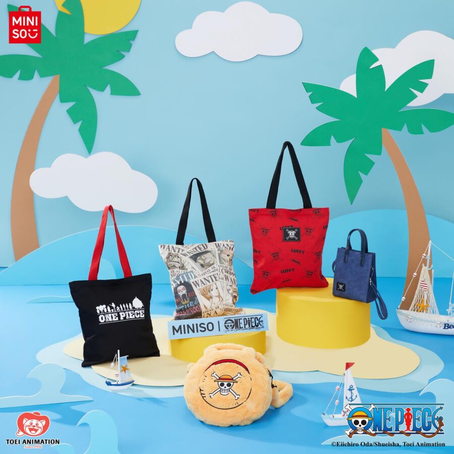 MINISO launches One Piece Series with Merch including Tote Bags ...