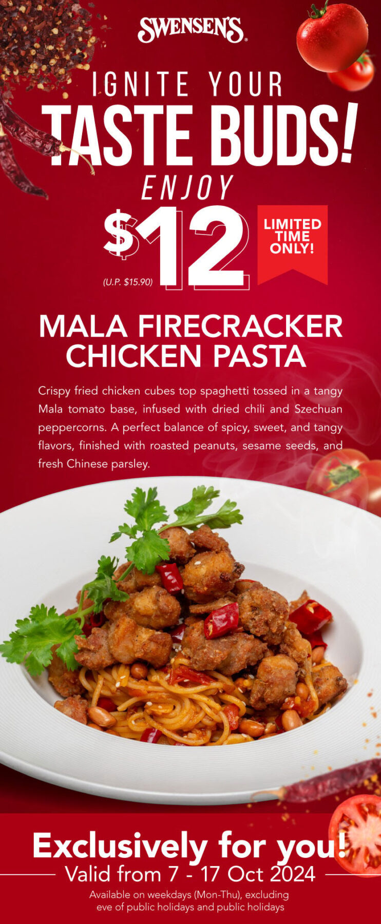 Swensen's launches Mala Series at all outlets, has $12 Mala Firecracker ...
