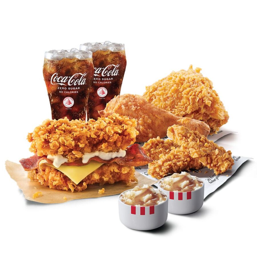 KFC launches Cheesy Mushroom Zinger Double Down, lets you earn it FREE ...