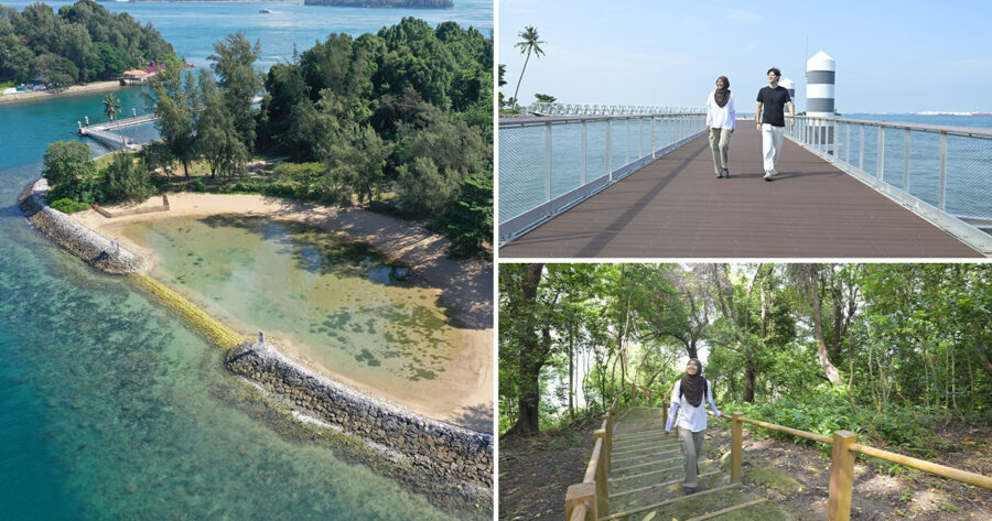 Enhanced Sisters’ Islands Marine Park opens with S'pore First Floating ...