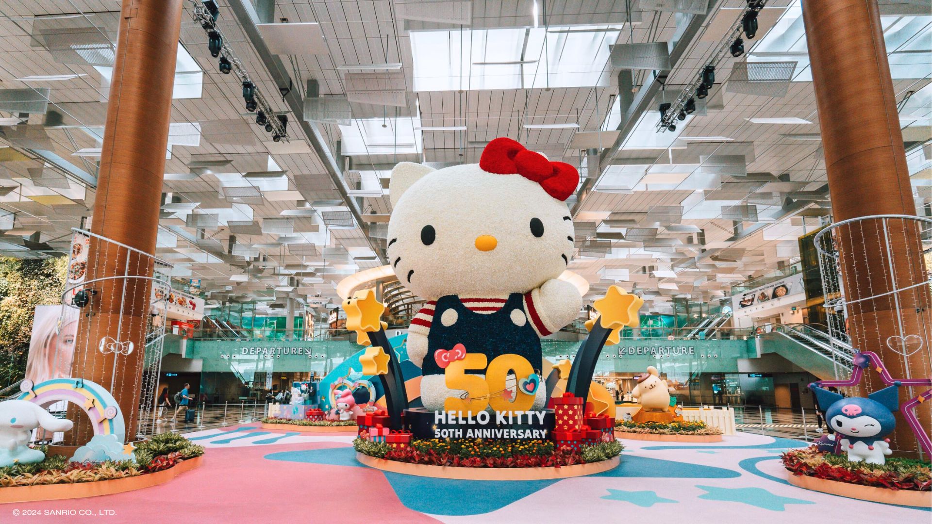 Changi Airport transforms into a Hello Kitty Festive Wonderland with ...