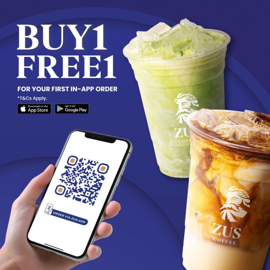 M'sia-famous ZUS Coffee first S'pore outlet lands in Changi Airport T4 ...