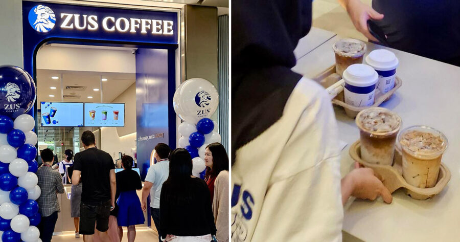 M'sia-famous ZUS Coffee first S'pore outlet lands in Changi Airport T4 with 1-FOR-1 Promotion ...