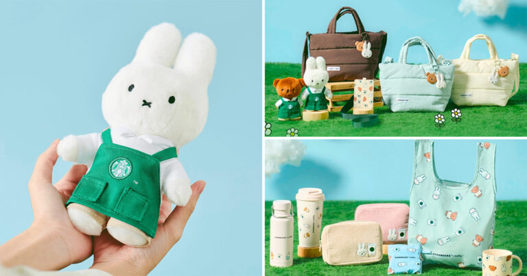 Starbucks x Miffy Collection launching in S'pore stores brings Festive ...