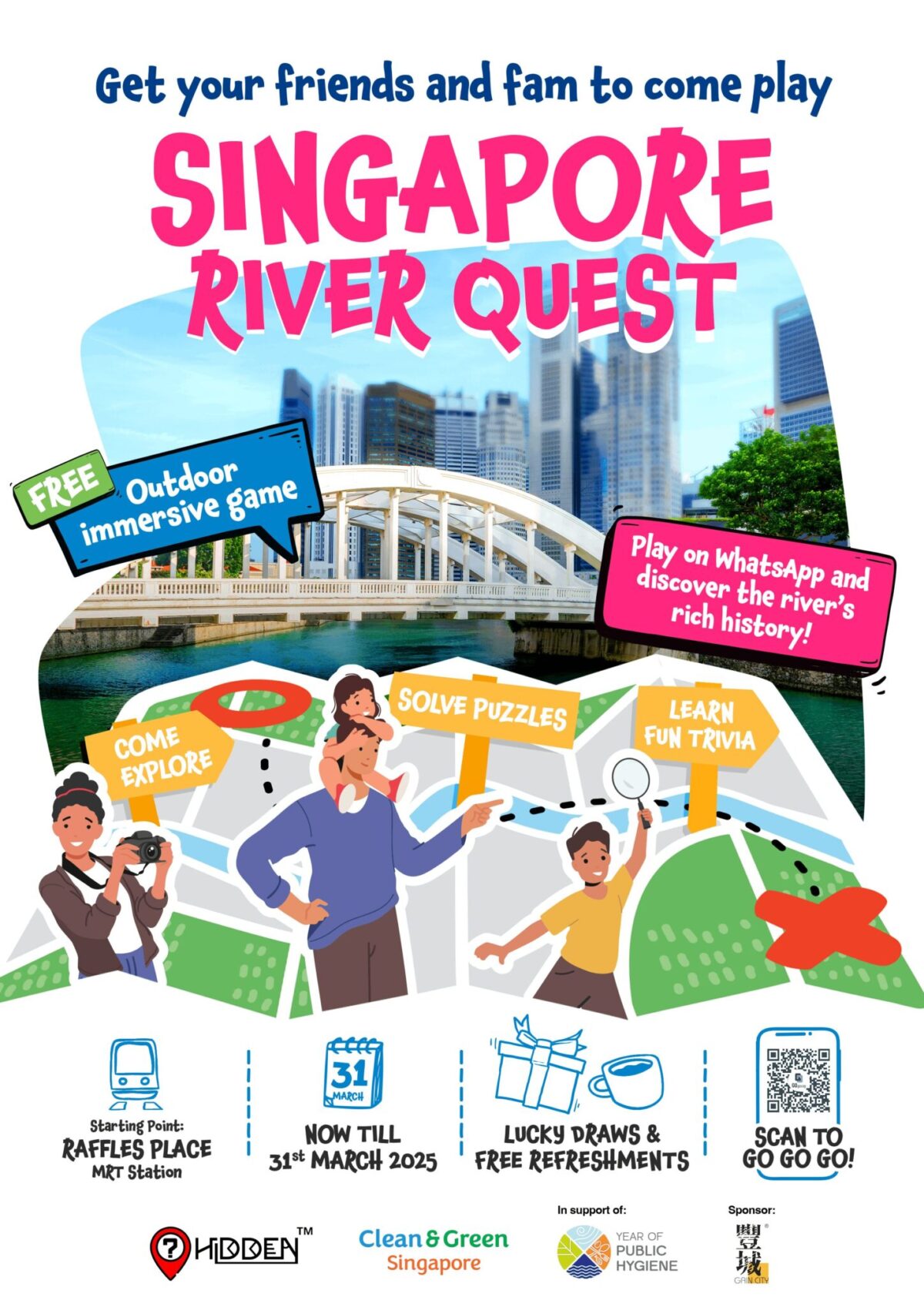 Singapore River Quest: A Free Outdoor Adventure Game to Play, Explore ...