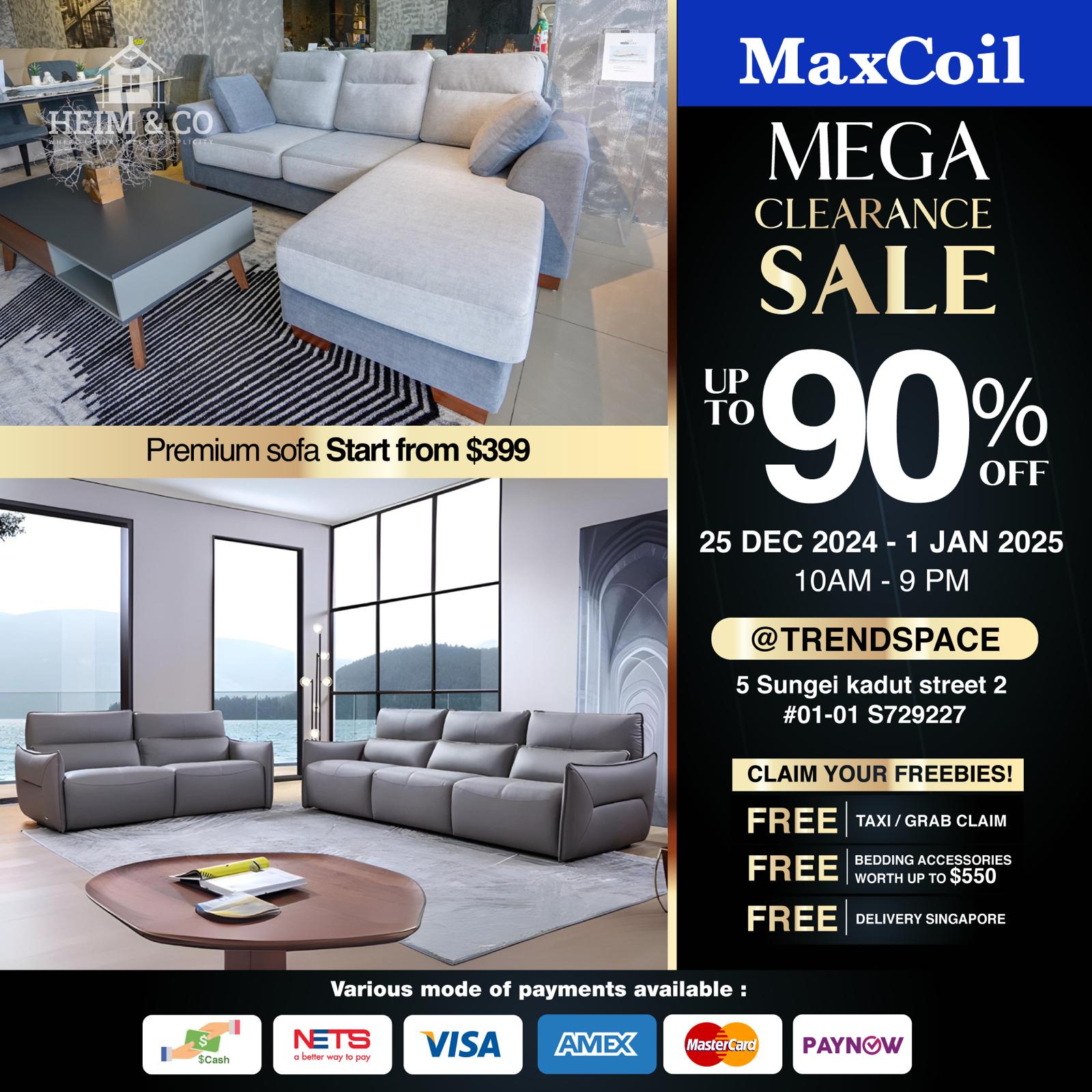 Heim & Co. Mega Clearance Sale in Sungei Kadut to offer up to 90% OFF ...