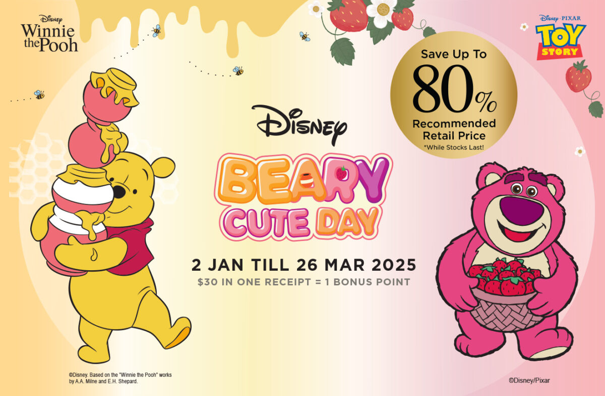 FairPrice launches 'Beary Cute Day' Loyalty Programme featuring Disney ...