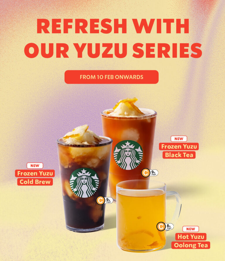 Starbucks unveils Refreshing Yuzu Series – A Citrusy Delight for ...