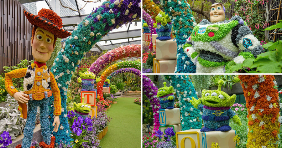 Disney Garden of Wonder brings Themed Topiaries & Sculptures to Gardens ...