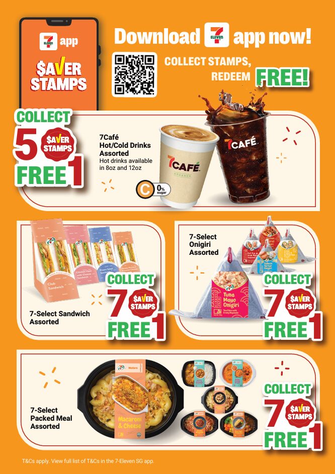 7-Eleven S'pore unveils new Mobile App with FREE $3 & $5 Welcome ...