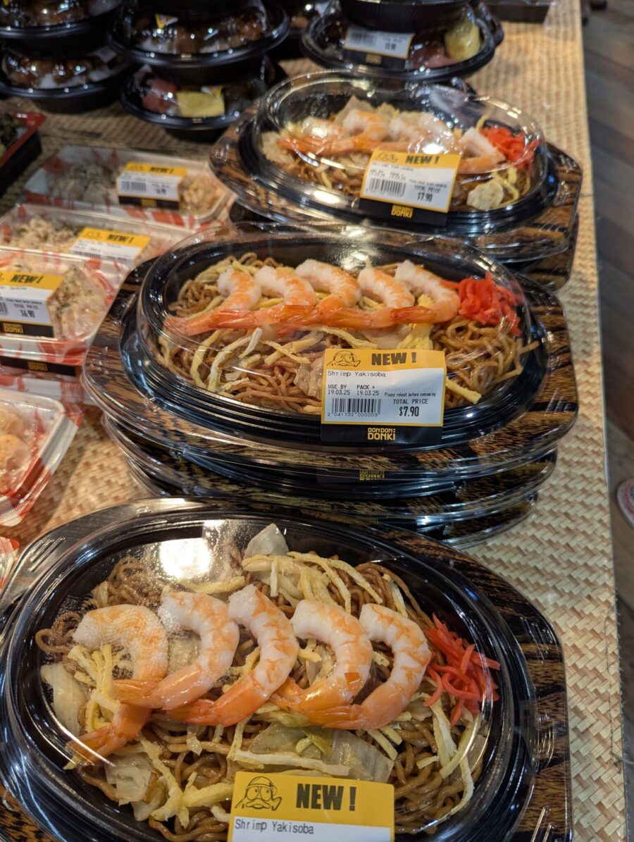 Ebi Shrimp Fair Takes Over DON DON DONKI with Rice, Yakisoba and Side ...