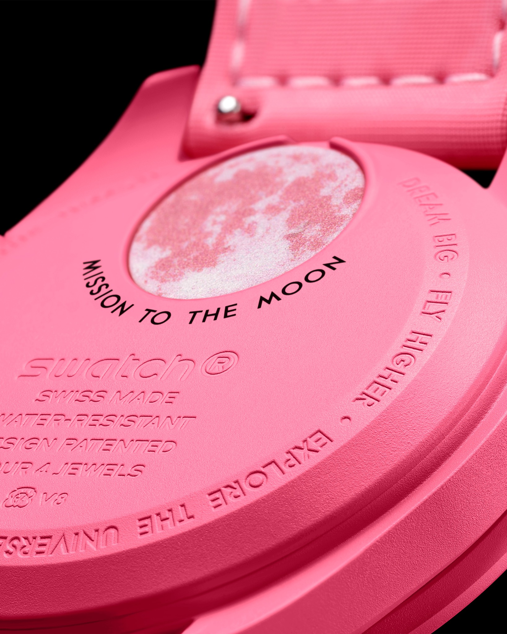 Mission to the Pink Moonphase: Swatch x Omega’s Blush-Hued Beauty Drops ...