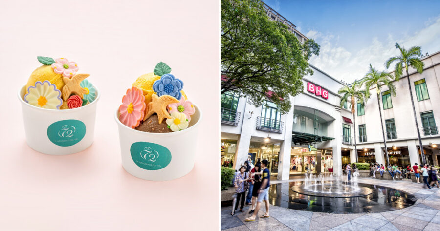 Bugis Junction Gets a Sweet Bloom: Ajinomoto’s Flowering Ice Cream ...