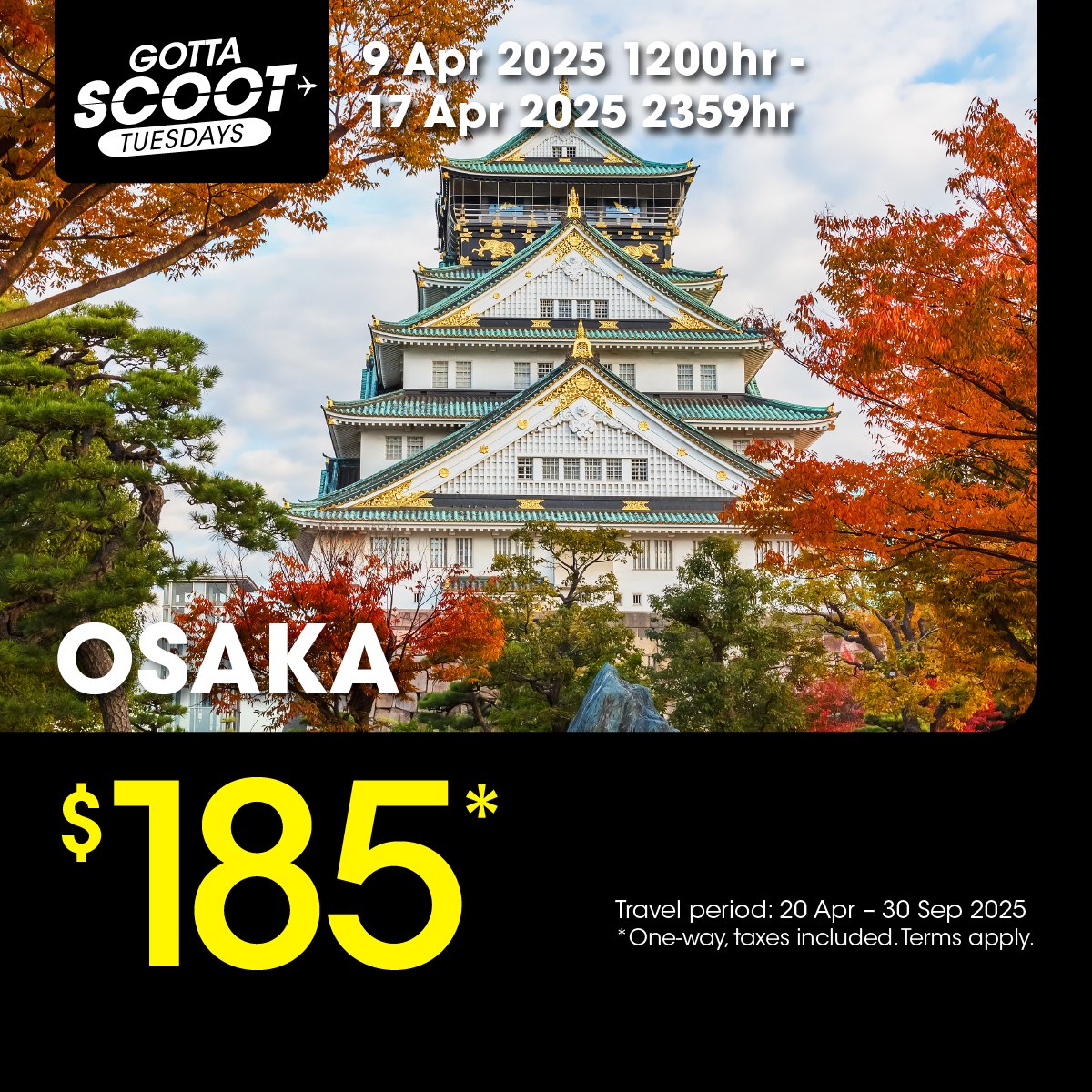 Scoot Launches SG60 Sale with Promo Fares from S$69 to Seoul, Taipei ...