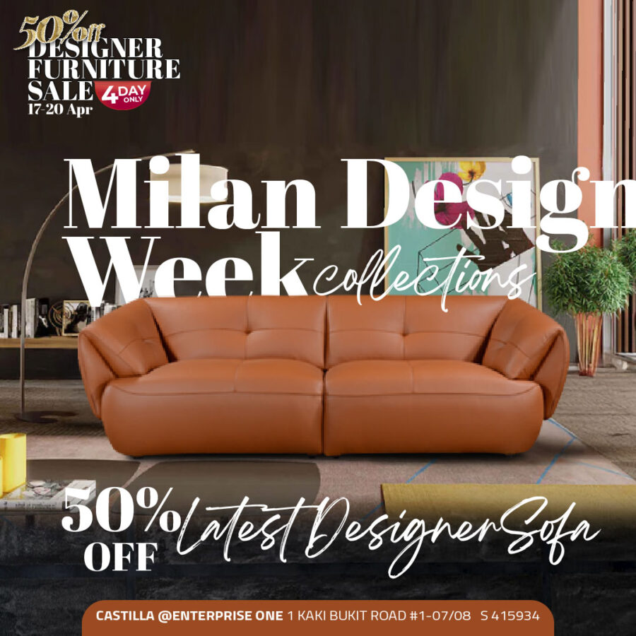 Castilla Launches 4-Day Designer Furniture Sale with 50% OFF Italian ...
