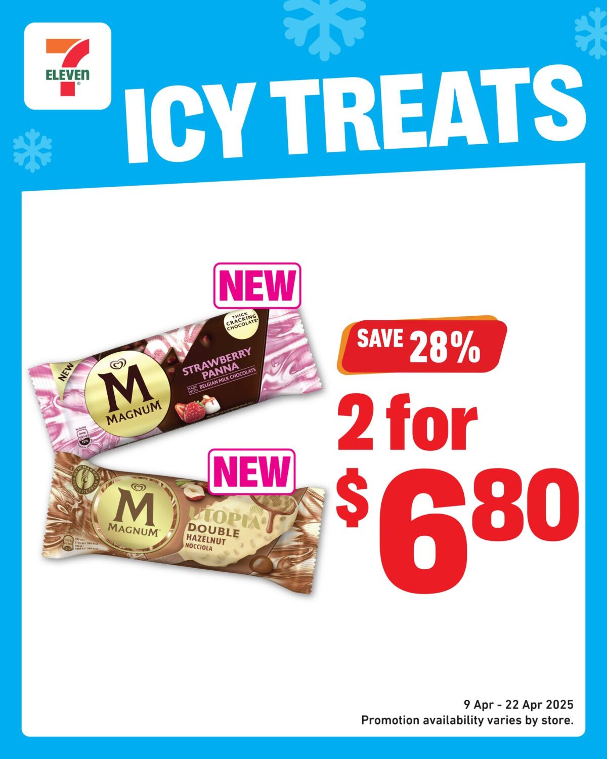 Scoop Up Big Savings at 7-Eleven: Ice Cream Deals on Cornetto, Magnum ...
