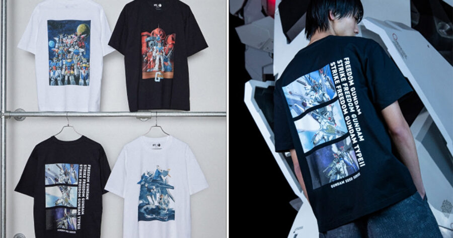 Gundam x UNIQLO Launches 45th Anniversary UT Collection with Iconic ...
