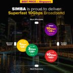 Get $20 OFF SIMBA 10Gbps Broadband this April – Enjoy Your First 30 ...