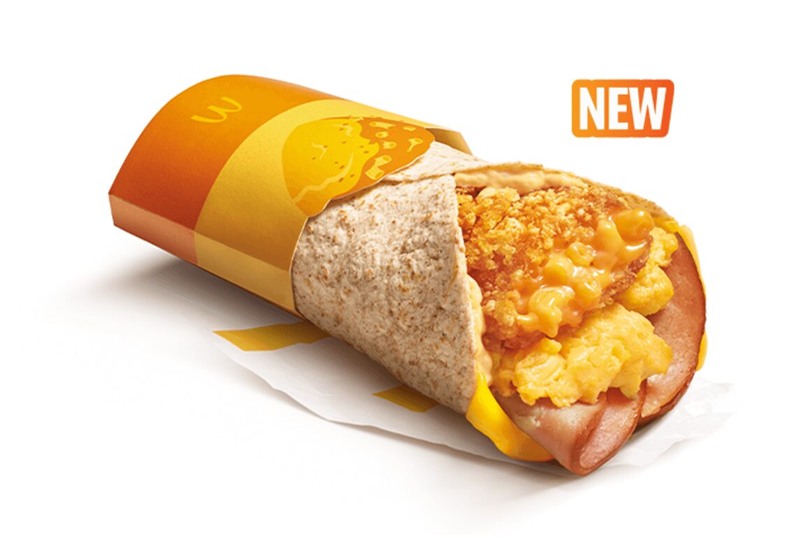 Back and Better: Crispy Mac ‘N Cheesy Wrap Makes a Cheesy Comeback to ...