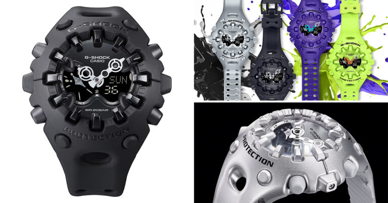 Casio's New G-SHOCK Futuristic GA-V01 Series Drops in Singapore This ...