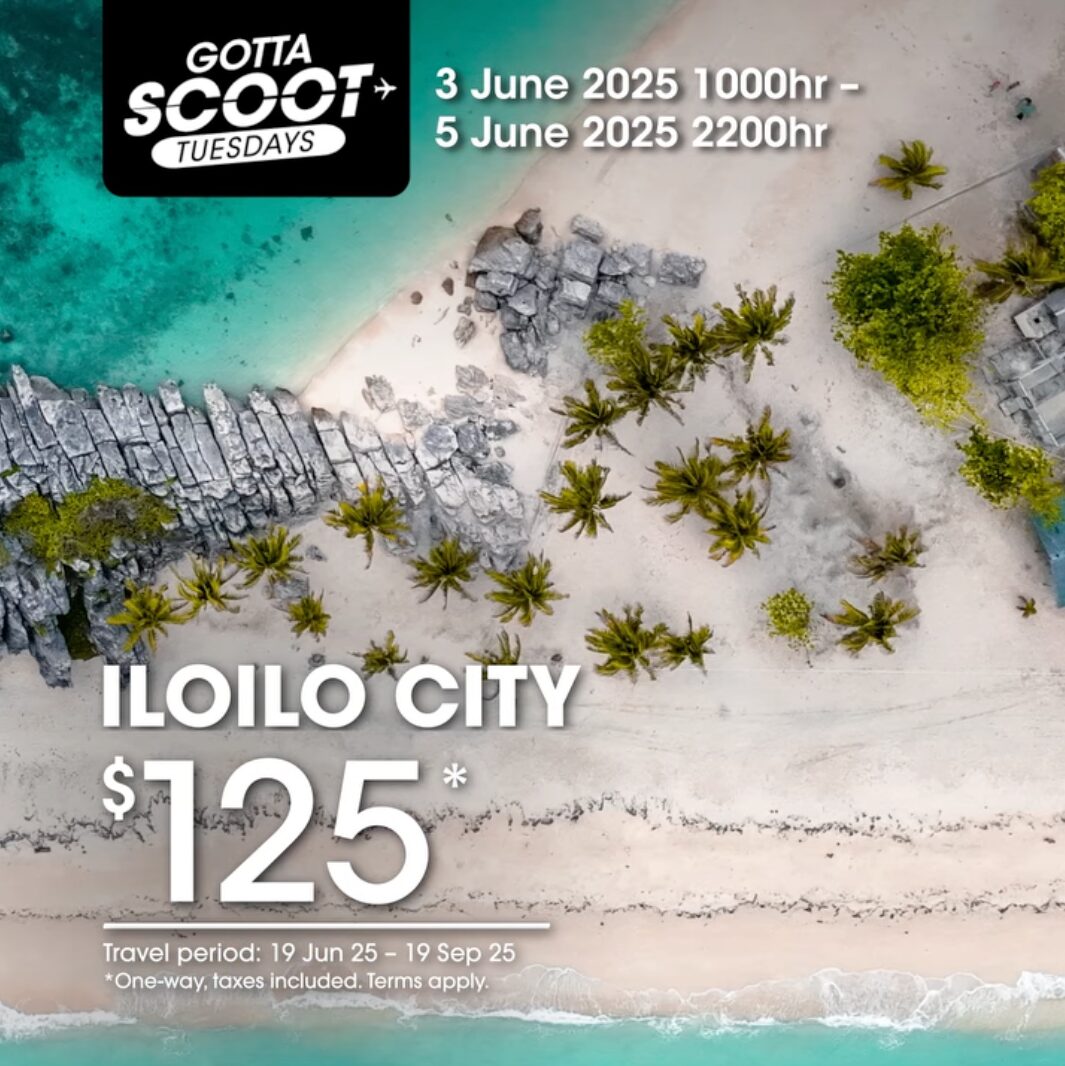 Scoot Launches 60-Hour Flash Sale till June 5 to Celebrate SG60 with ...