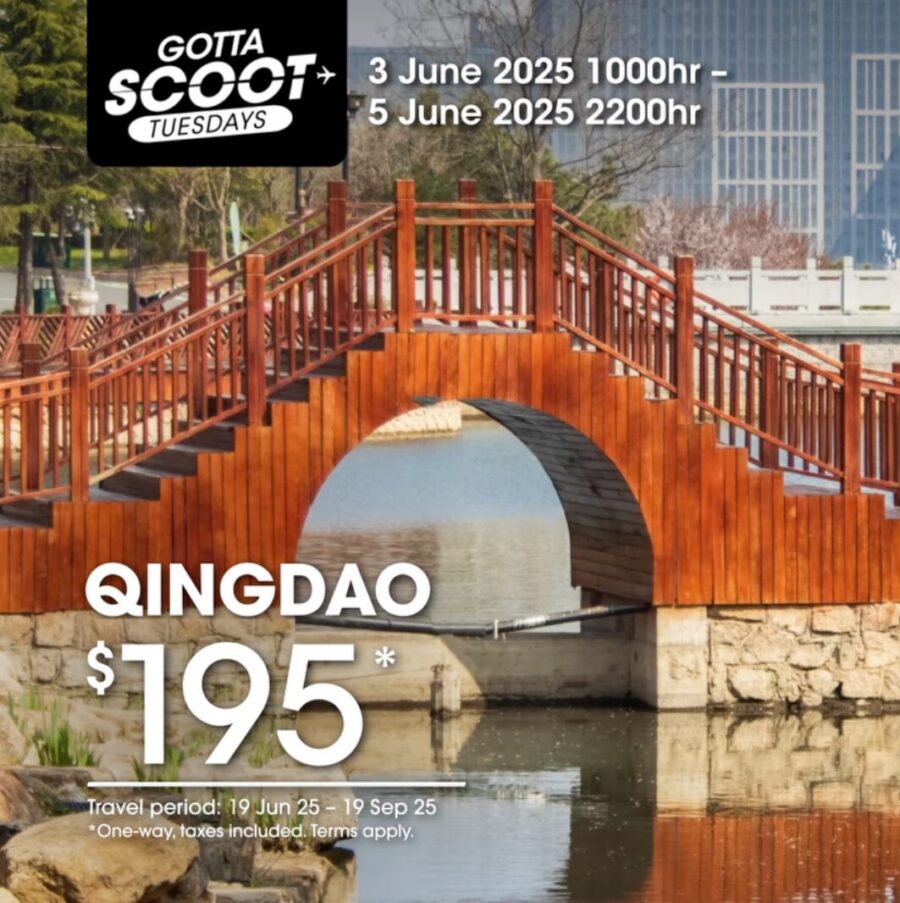 Scoot Launches 60-Hour Flash Sale till June 5 to Celebrate SG60 with ...