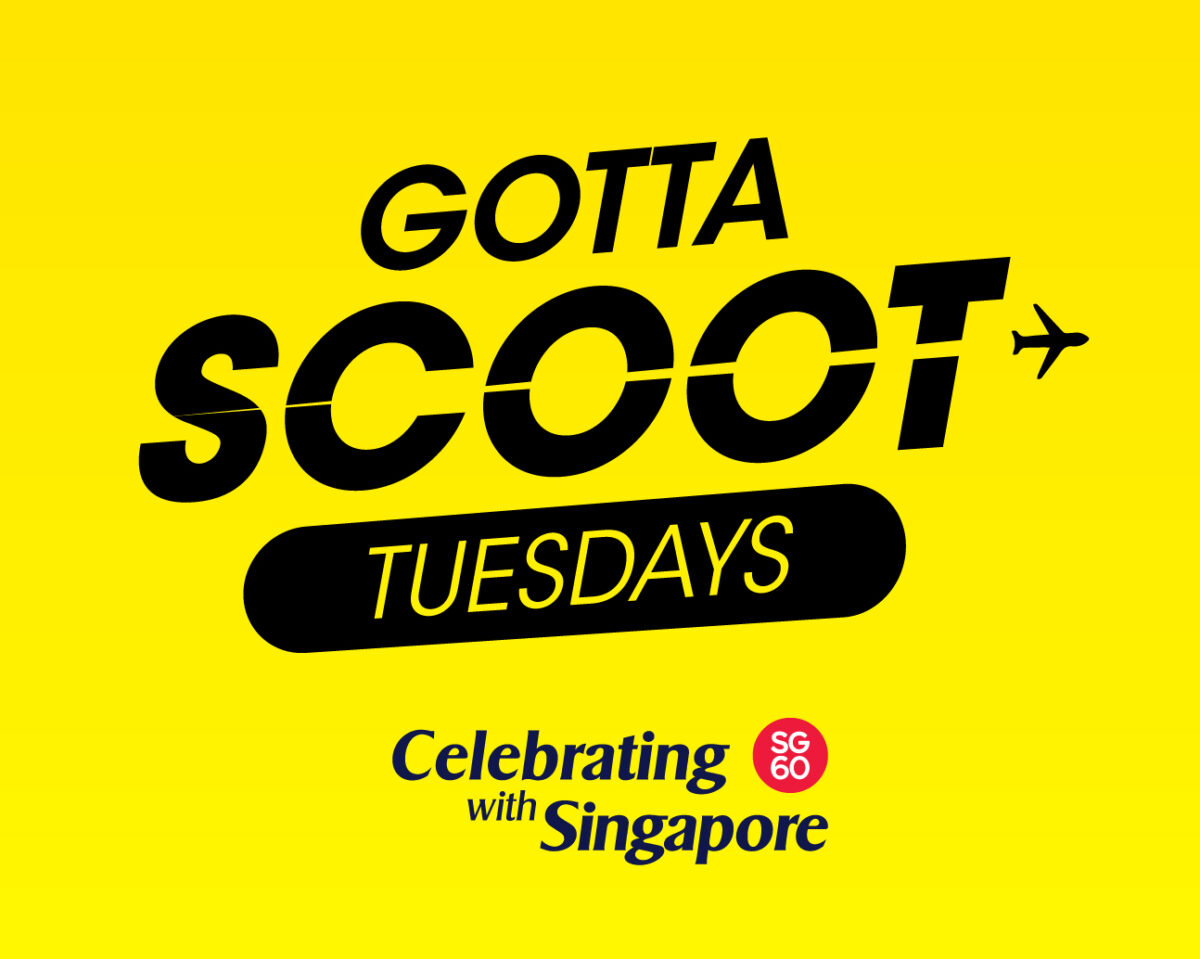 Scoot Launches 60-Hour Flash Sale till June 5 to Celebrate SG60 with ...