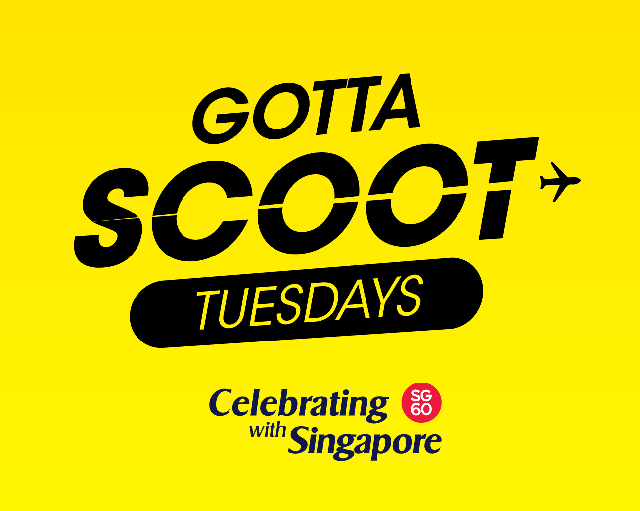 Scoot Launches 60-Hour Flash Sale till June 5 to Celebrate SG60 with ...
