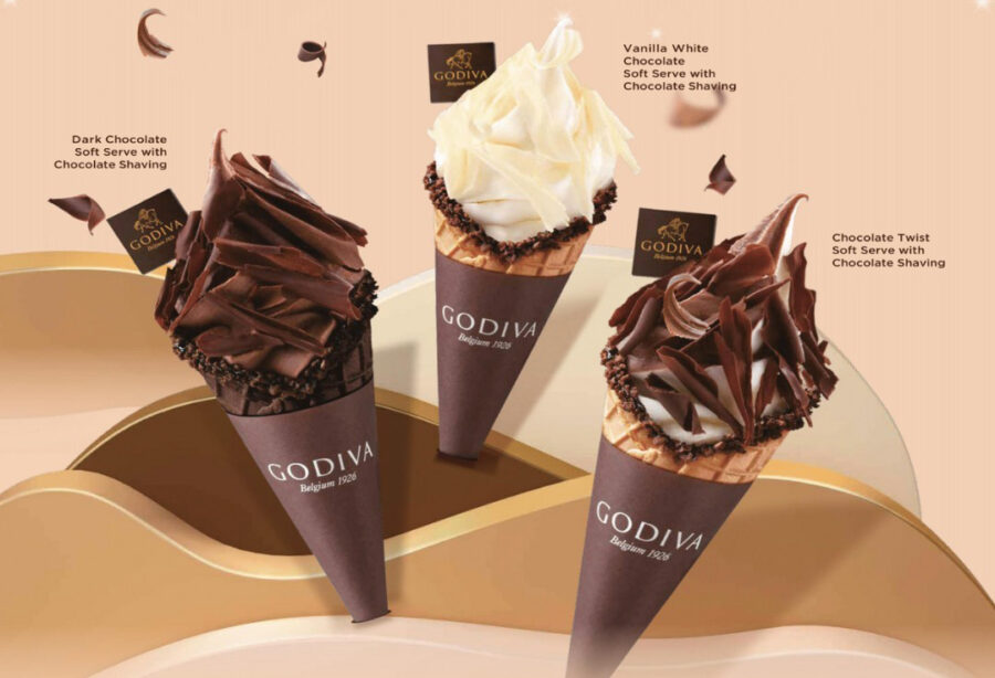 GODIVA Unwraps 1-FOR-1 Soft Serve Deal with DBS and POSB Mastercard at 3 Locations till ...