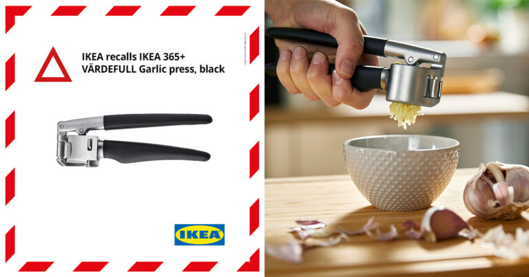 IKEA Recalls Popular Garlic Press After Internal Checks Reveal Risk of ...