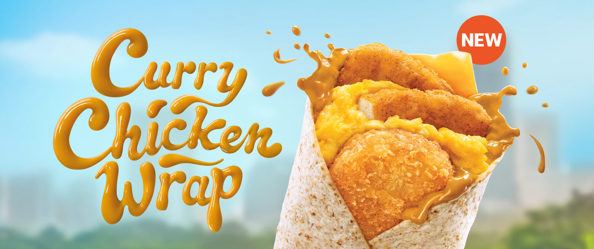 McDonald’s Launching New Curry Chicken Breakfast Wrap Featuring Its ...