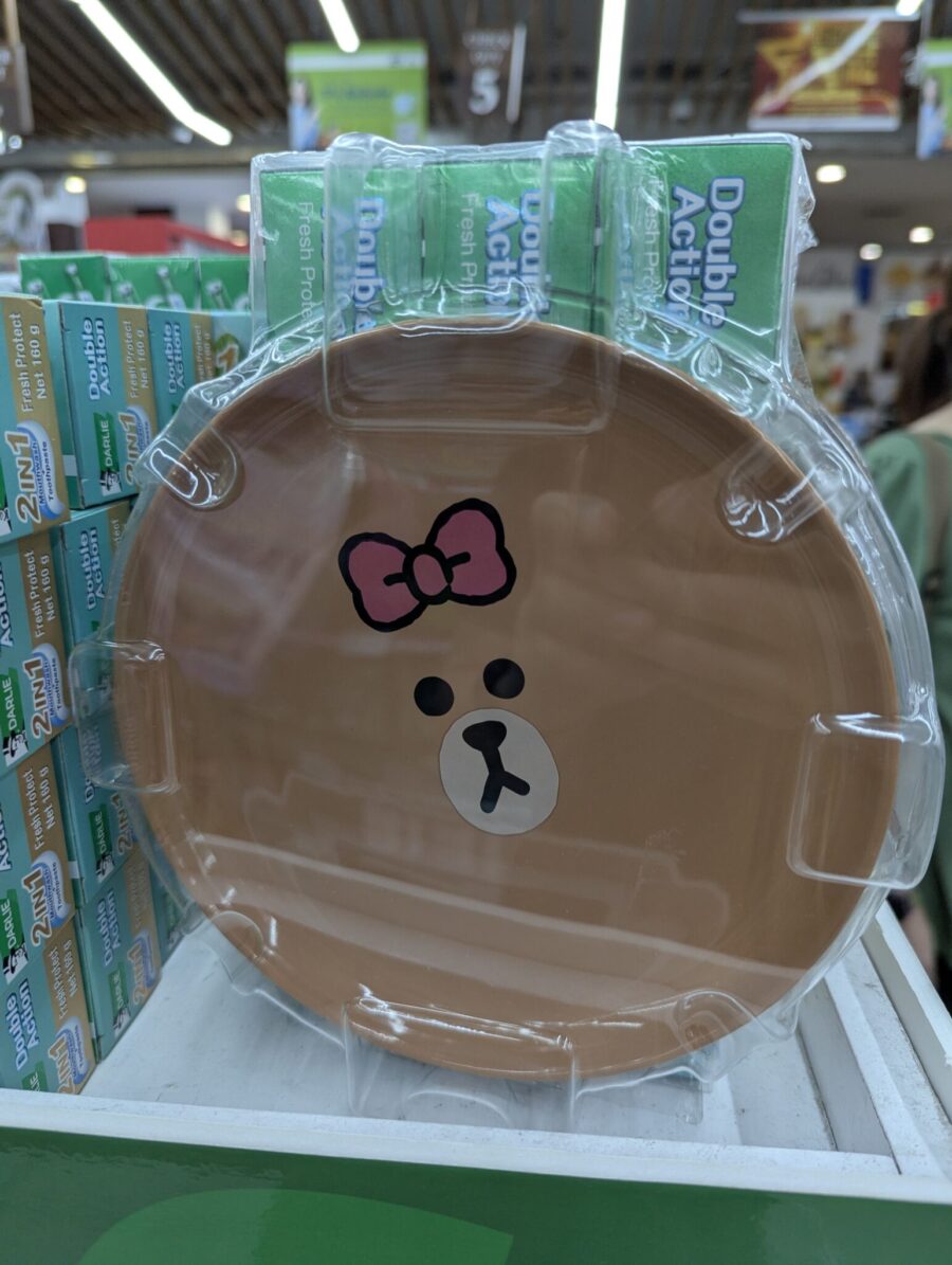Darlie x LINE FRIENDS Plates Sneak Into Sheng Siong Ahead of Launch ...
