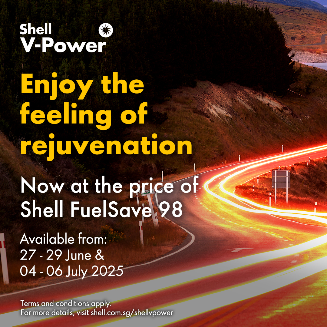 Shell Celebrates SG60 with V-Power at FuelSave 98 Prices and Limited ...