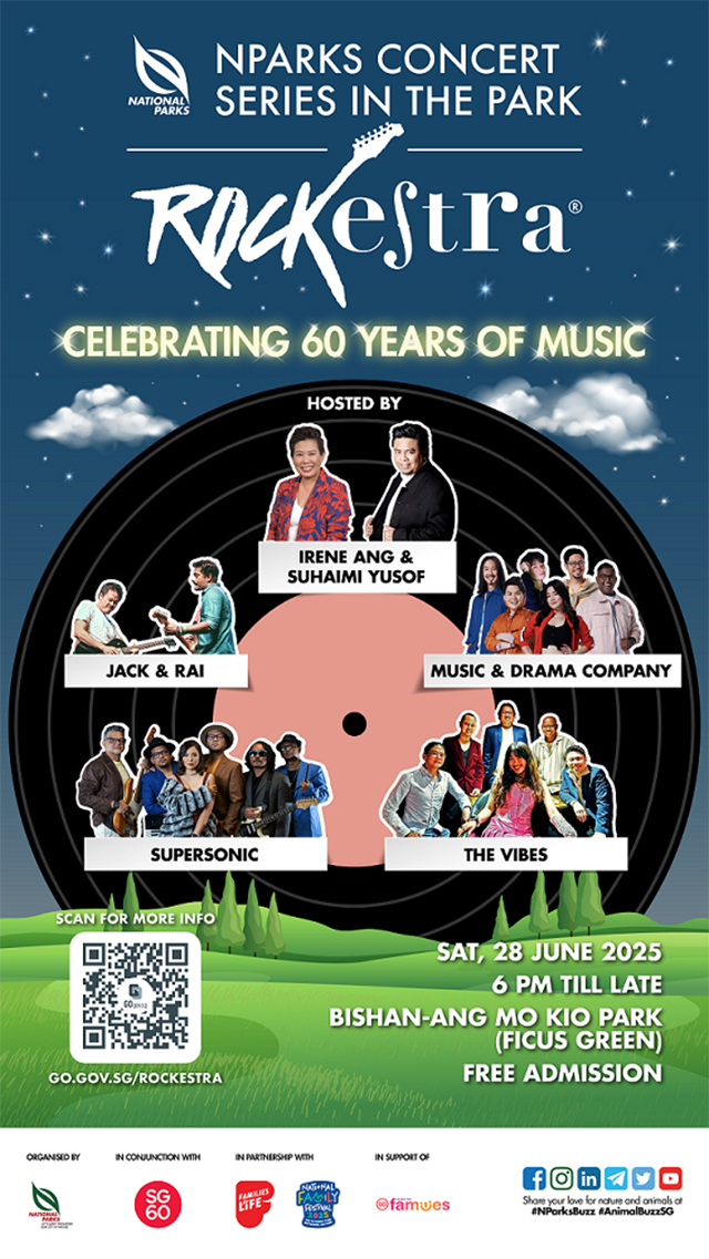 NParks Brings Back Rockestra Concert in Bishan-Ang Mo Kio Park on June ...