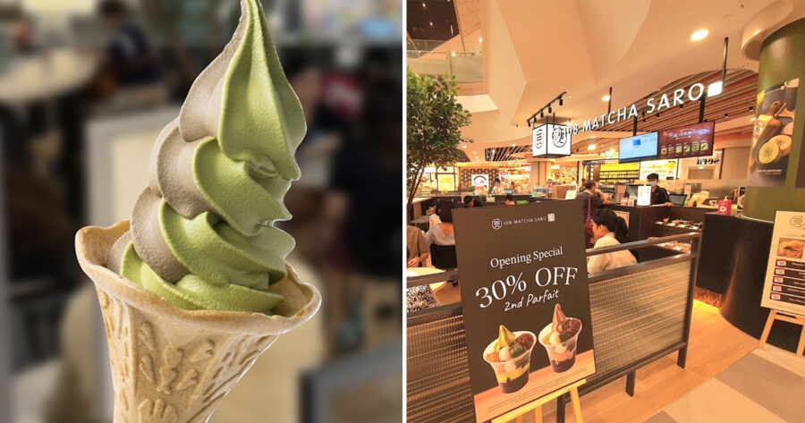 108 Matcha Saro Giving FREE Matcha & Hojicha Mix Soft Serves at ...