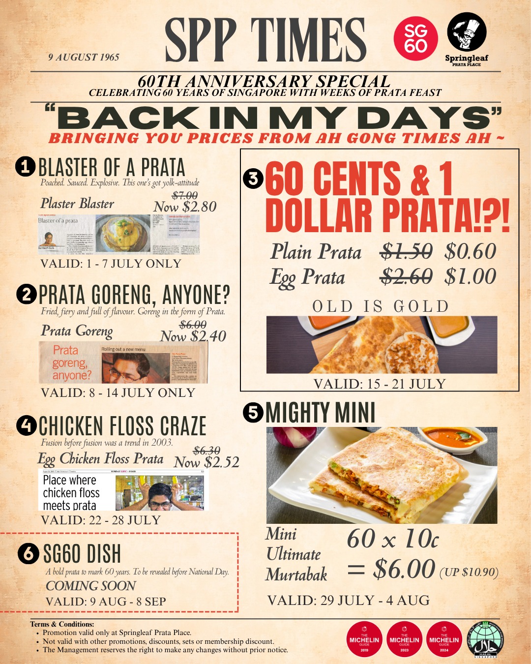 Springleaf Prata Place SG60 Promotions has $6 Murtabak, Prata Deals ...