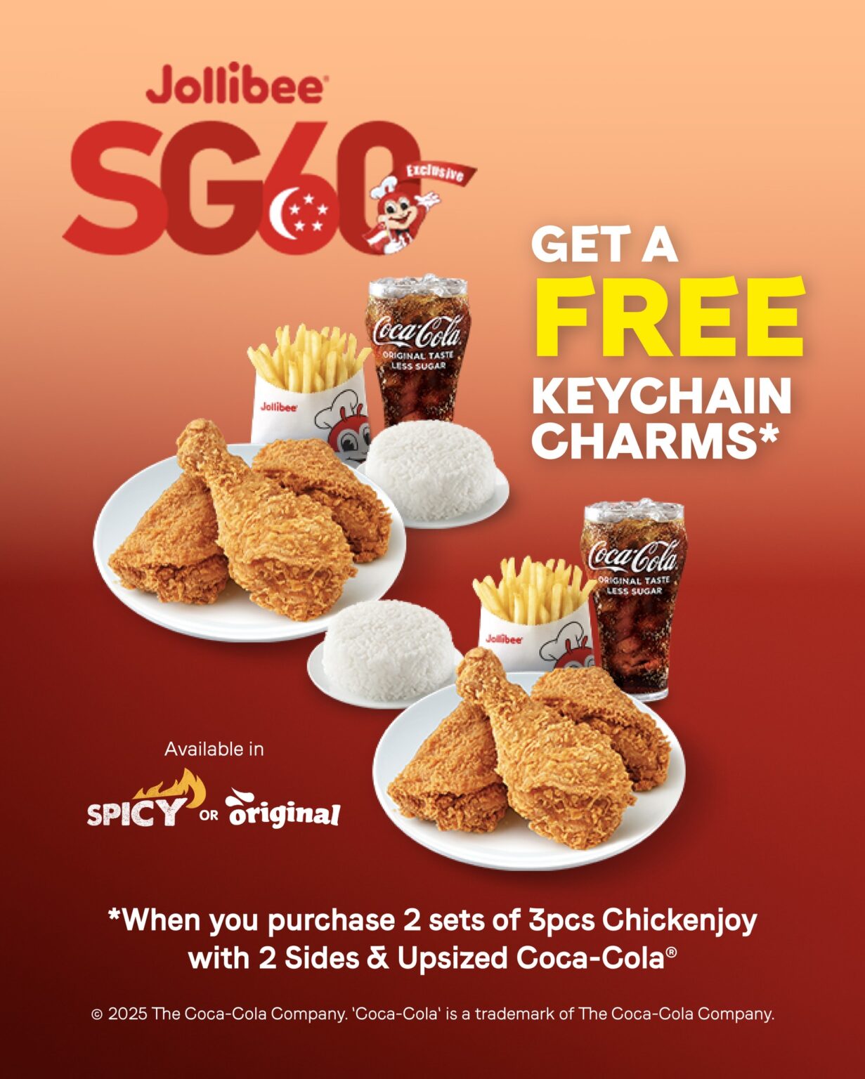 Limited Edition Jollibee x Coca-Cola Keychain Charm Up for Grabs In ...