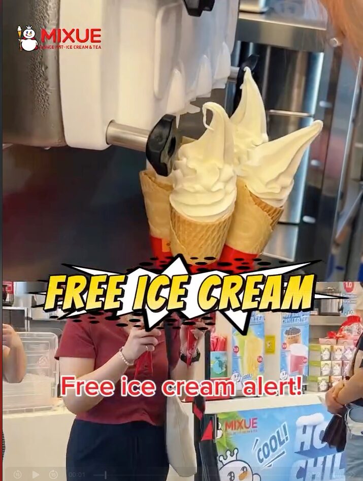 MIXUE Celebrates 3 Sweet Years in Singapore with FREE Ice Cream ...